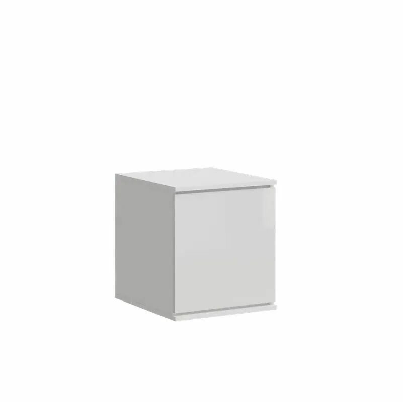 Челси Антресоль к пеналу 450 Белый глянец холодный/белый