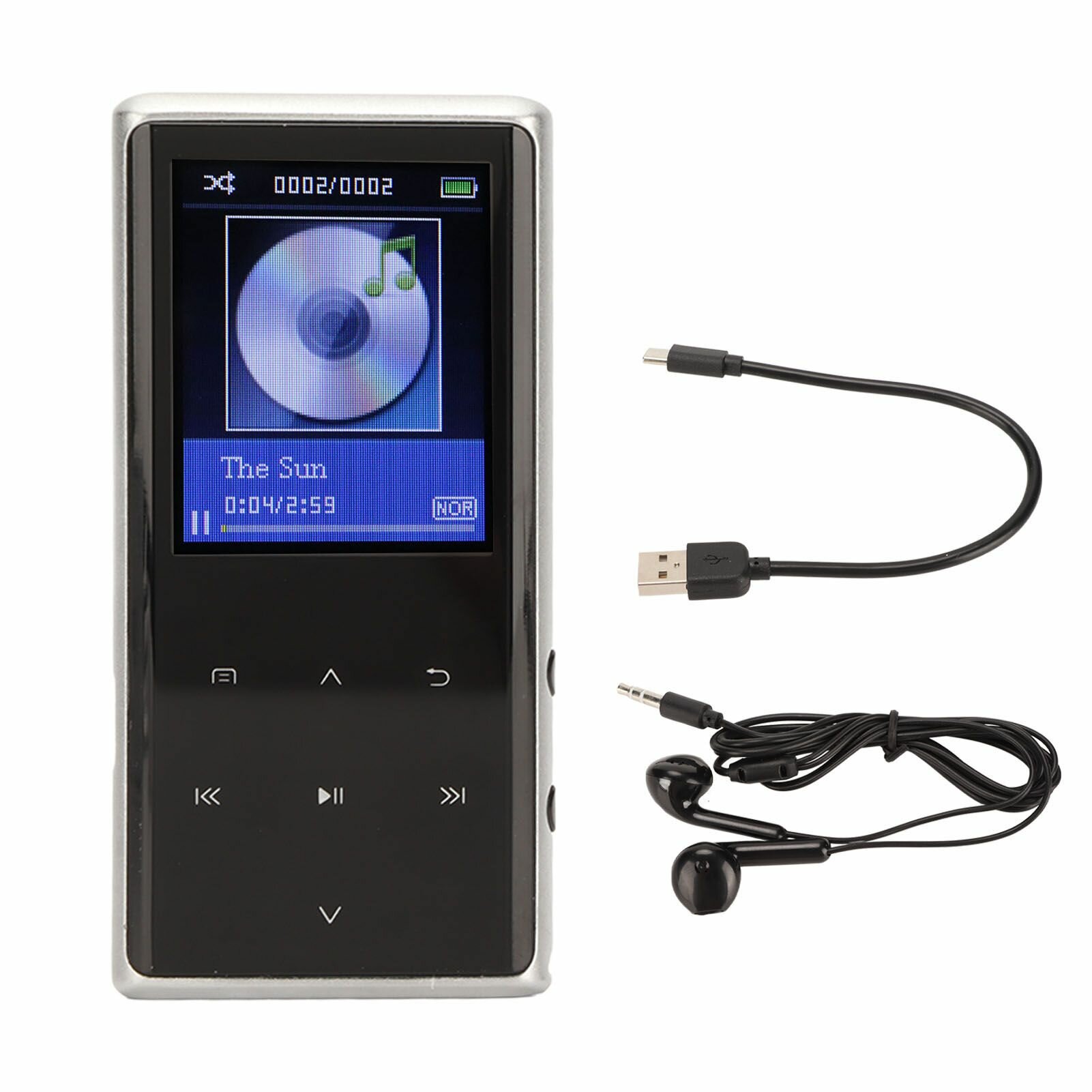 Диктофон с шумоподавлением, конвертацией в MP3 и текст, 16ГБ