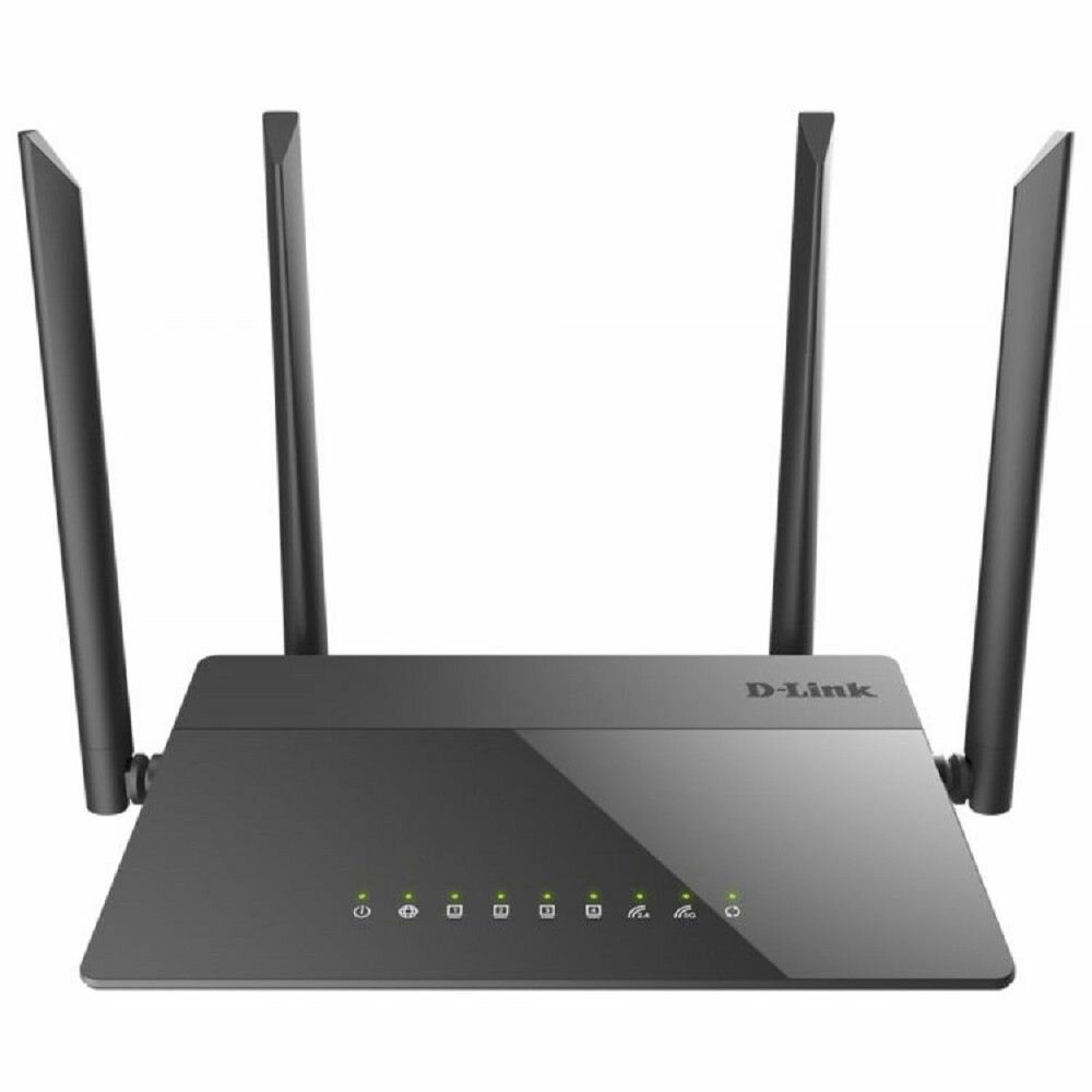 Wi-Fi Роутер D-Link DIR-841/RU/A1B, AC1200, 4xRJ45 100Мбит/с, 1xRJ45 1Гбит/с, двухдиапазонный