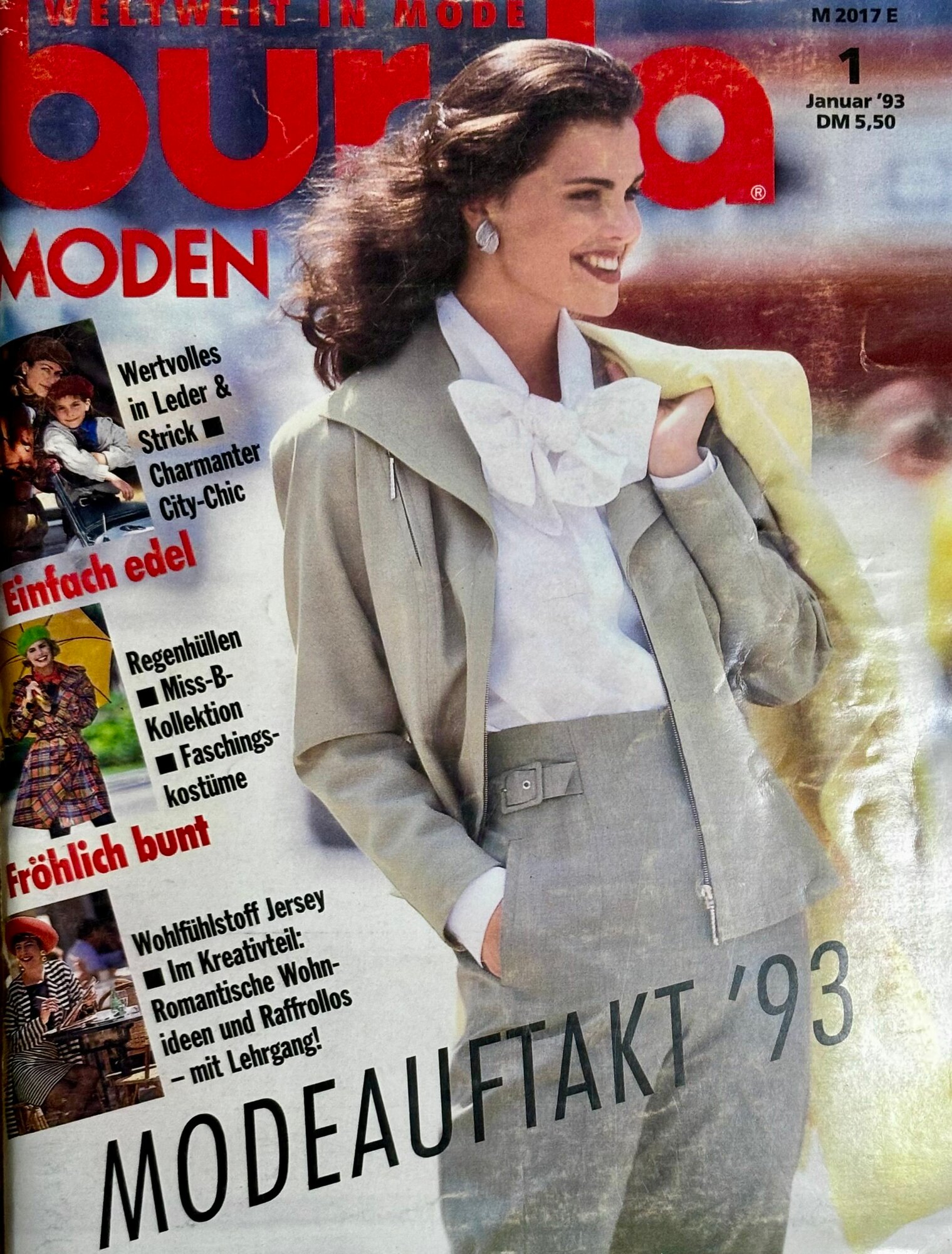 Журнал Бурда (Burda Style) № 1 1993 год На Немецком #48