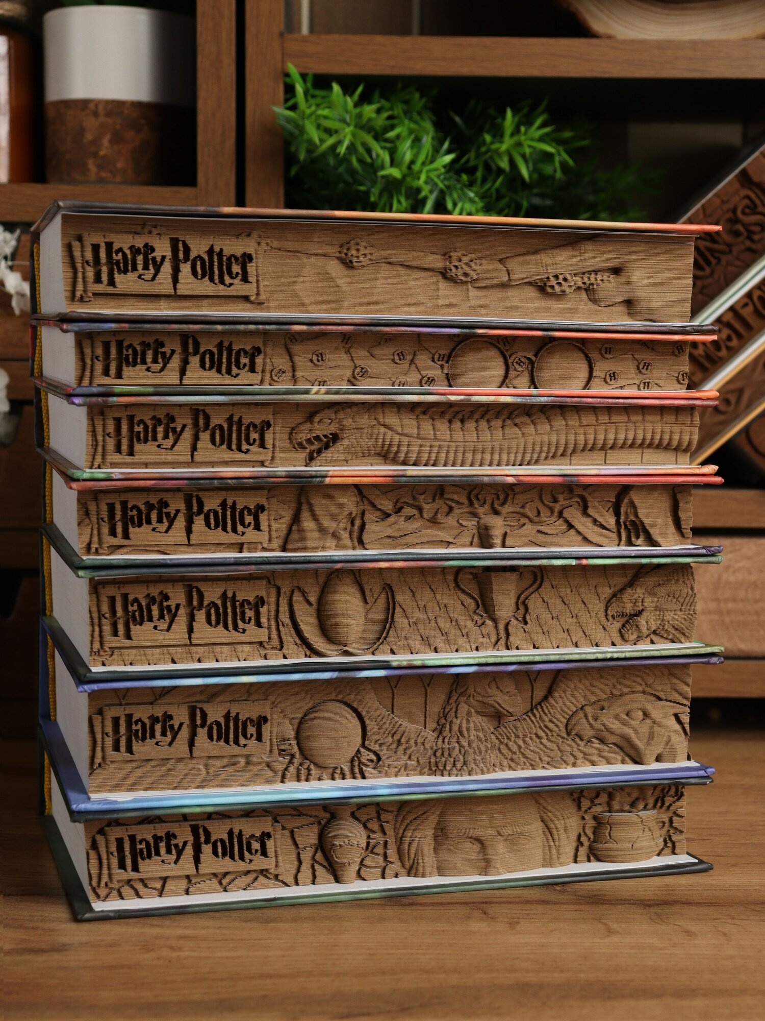 Серия объемных книг "Гарри Поттер" РОСМЭН (Dzenya Sin)