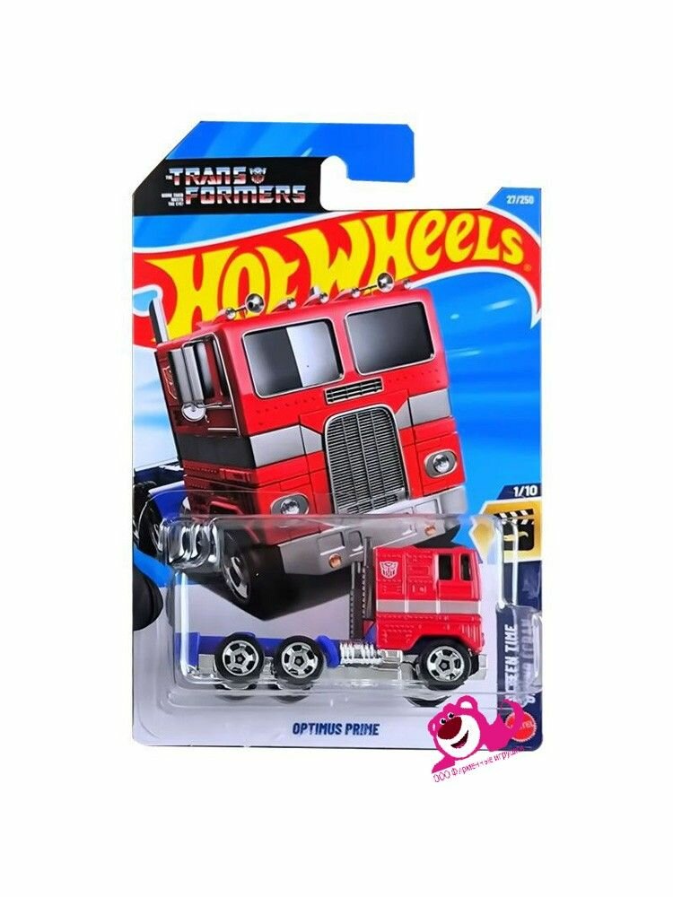 Машинка Mattel Hot Wheels 2026B C4982 Transformers Optimus Prime