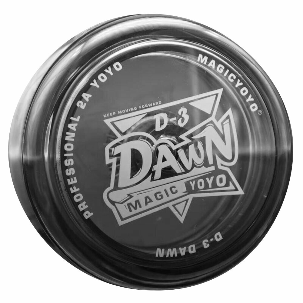 Волшебное йо-йо Кристалл йо-йо для детей Неотзывчивое йо-йо для взрослых Игрушки 8-шариков KK Подшипник для детей Цвет веревки отправляется случайным образом