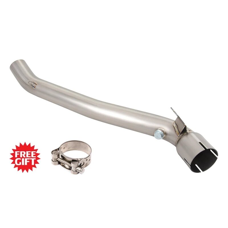 Для Suzuki GSXR1000 GSX-R1000 GSXR 1000 K9 K10 2009 2010 2011 глушитель выхлопной трубы мотоцикла средний титановый сплав Соединительная труба