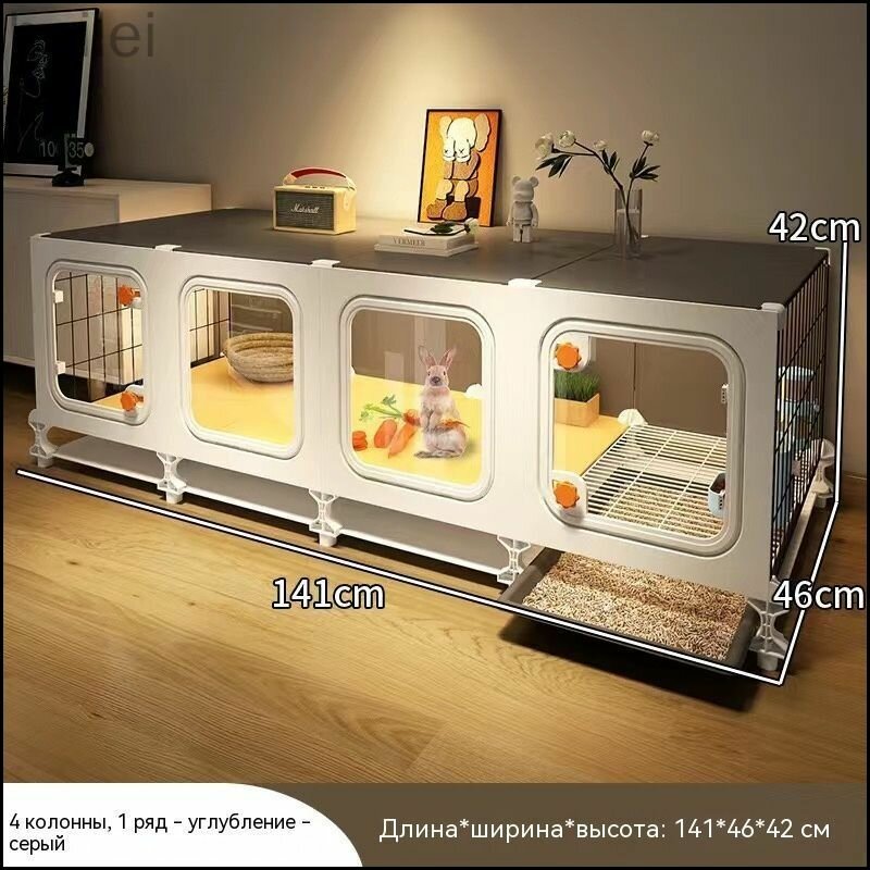 Эксклюзивная большая клетка для свинок, кроликов и грызунов