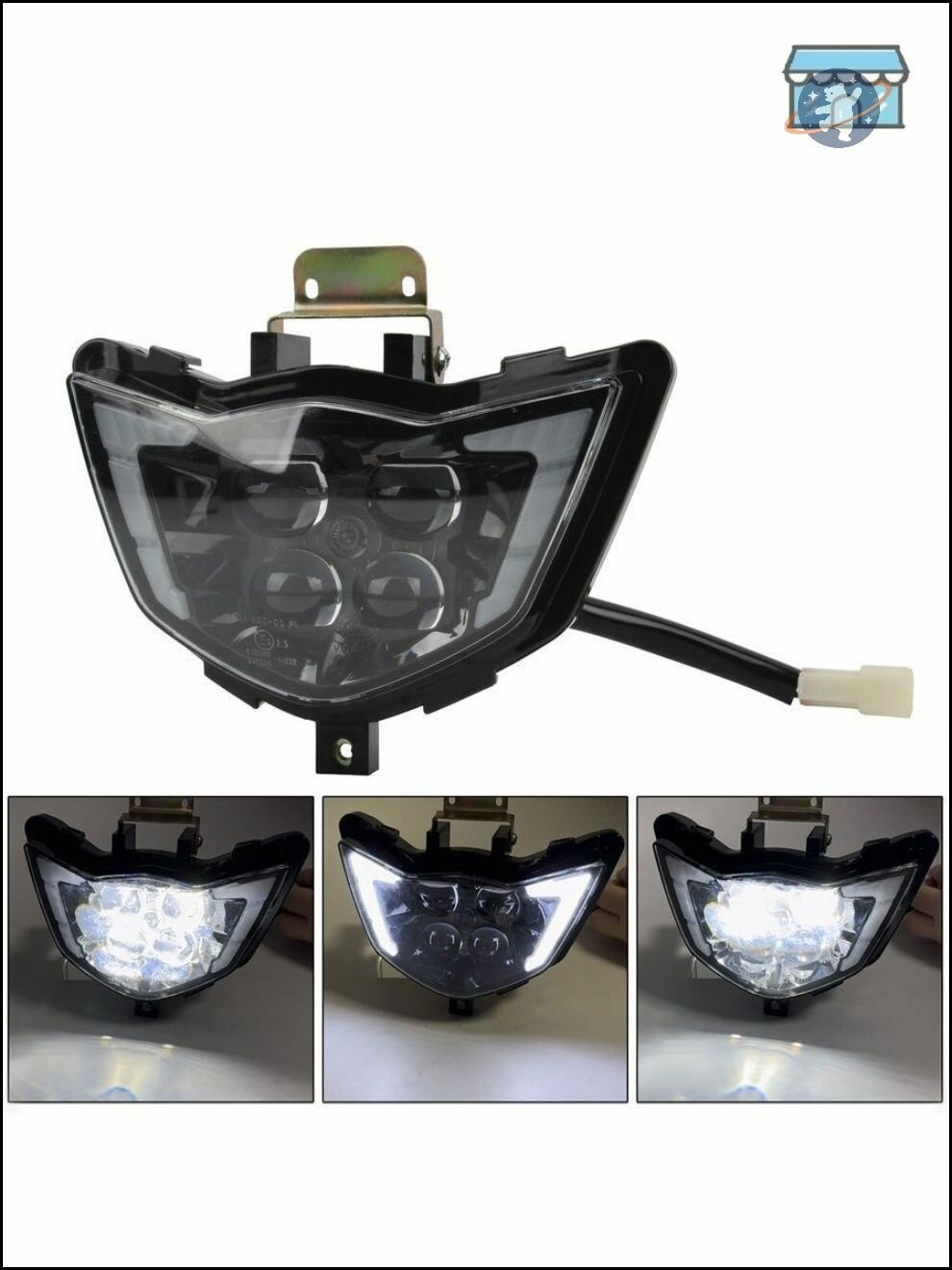 Эксклюзивный тюнинг внедорожных мотоциклов KTM и Kayo светодиодной оптикой