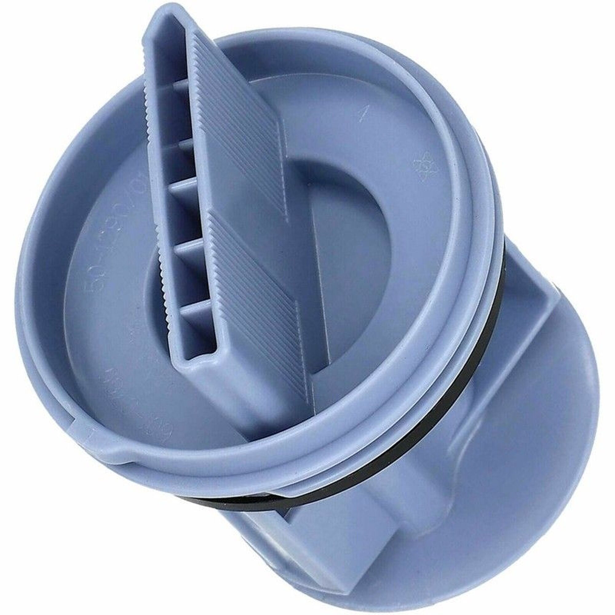 Фильтр сливной помпы для стиральной машины Siemens 605010, 647920, 602008 (цвет: синий)