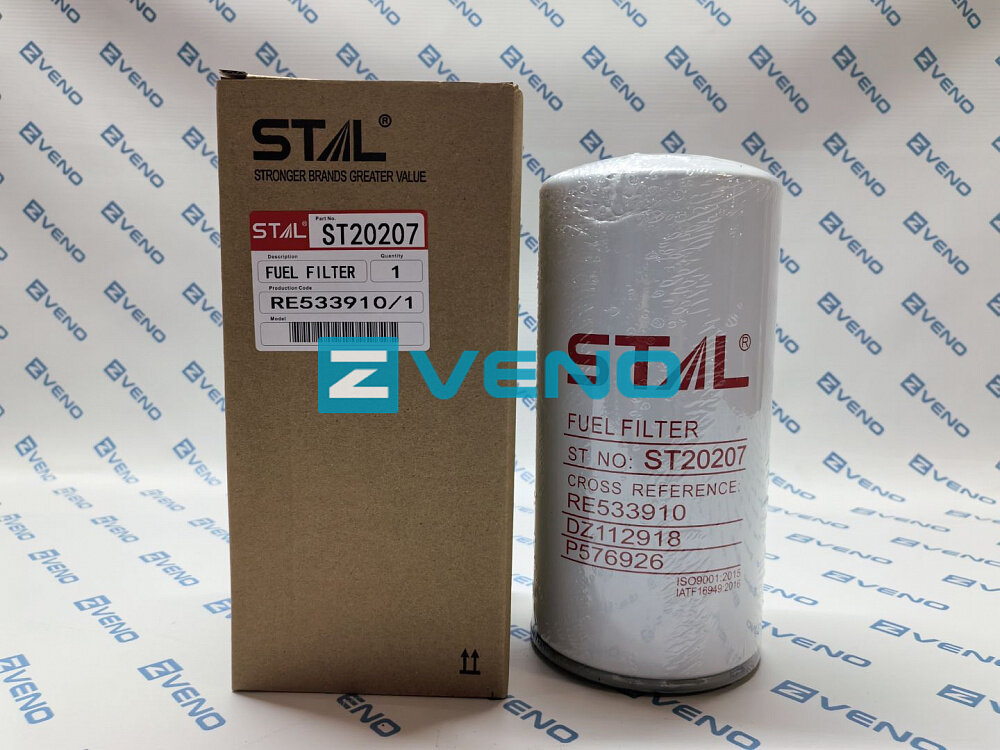 Фильтр топливный STAL ST20207 (FS1093; P576926; 1310072444; DZ112918; RE533910) John Deere