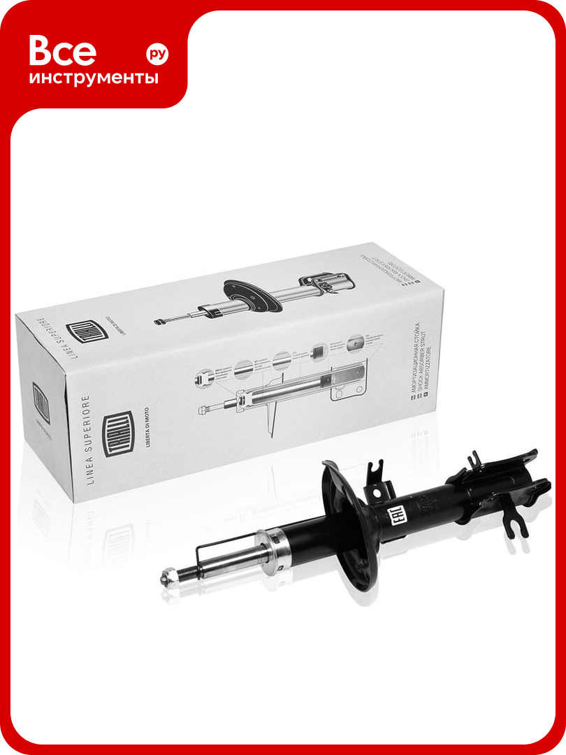 Амортизатор передний левый для автомобиля Chevrolet Aveo TRIALLI AG 05155, Шток тип нижнего крепления