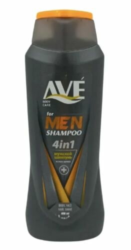 Ave men Шампунь-гель для душа 4 в 1 Action Series, 400мл