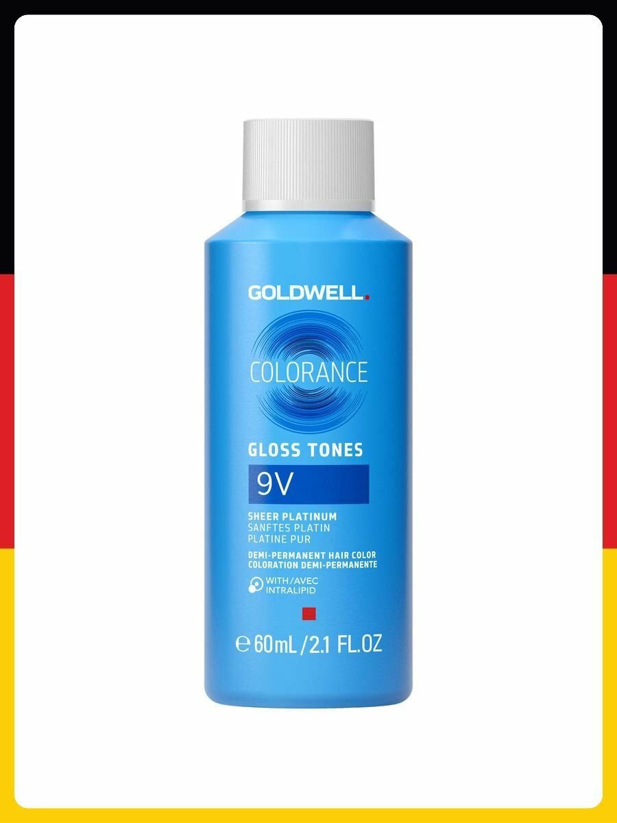 Краска для волос Colorance Gloss Tones 9V Gentle Platinum 60 мл