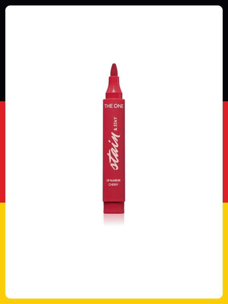 Губная помада Oriflame The One Stain & Stay long-lasting lipstick in stick form Cherry, 2,5 г