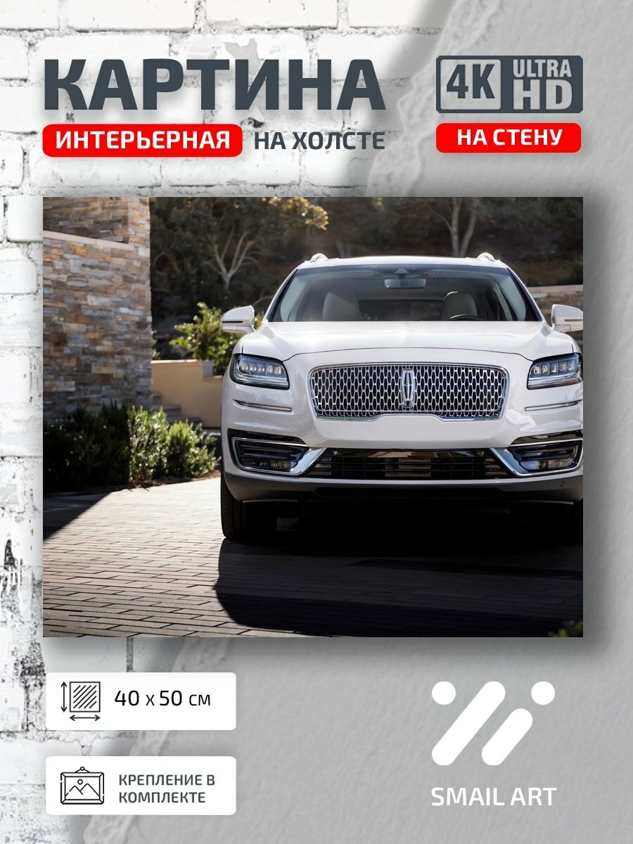 Картина на холсте интерьерная 40 на 50 на стену Lincoln Nautilus для офиса атмосфера