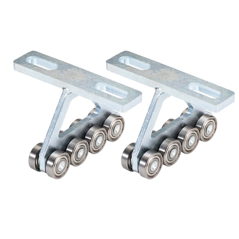 2шт 8 Колесная Тележка В Сборе Роликовый Подшипник В Сборе Тележки для Использования Более Высоких Роликов В Сборе Тележки С Каналом Стойки