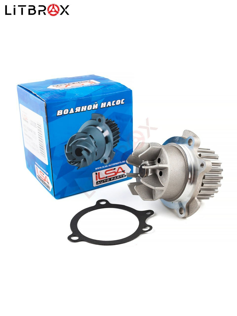 Насос водяной (Помпа) (8 кл.) 'ILSA' Granta, Kalina 2, Largus, Priora, Datsun mi-DO (on-DO) / LS0305 / 21116-1307010