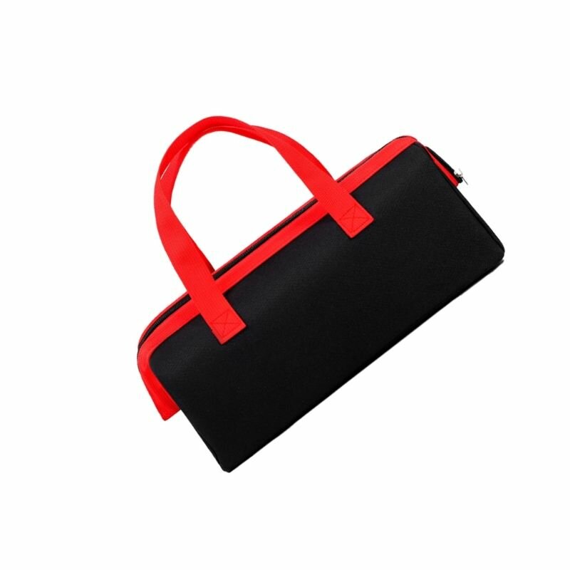 Портативная сумка для инструментов маленькая портативная ткань Оксфорд утолщенная-красный