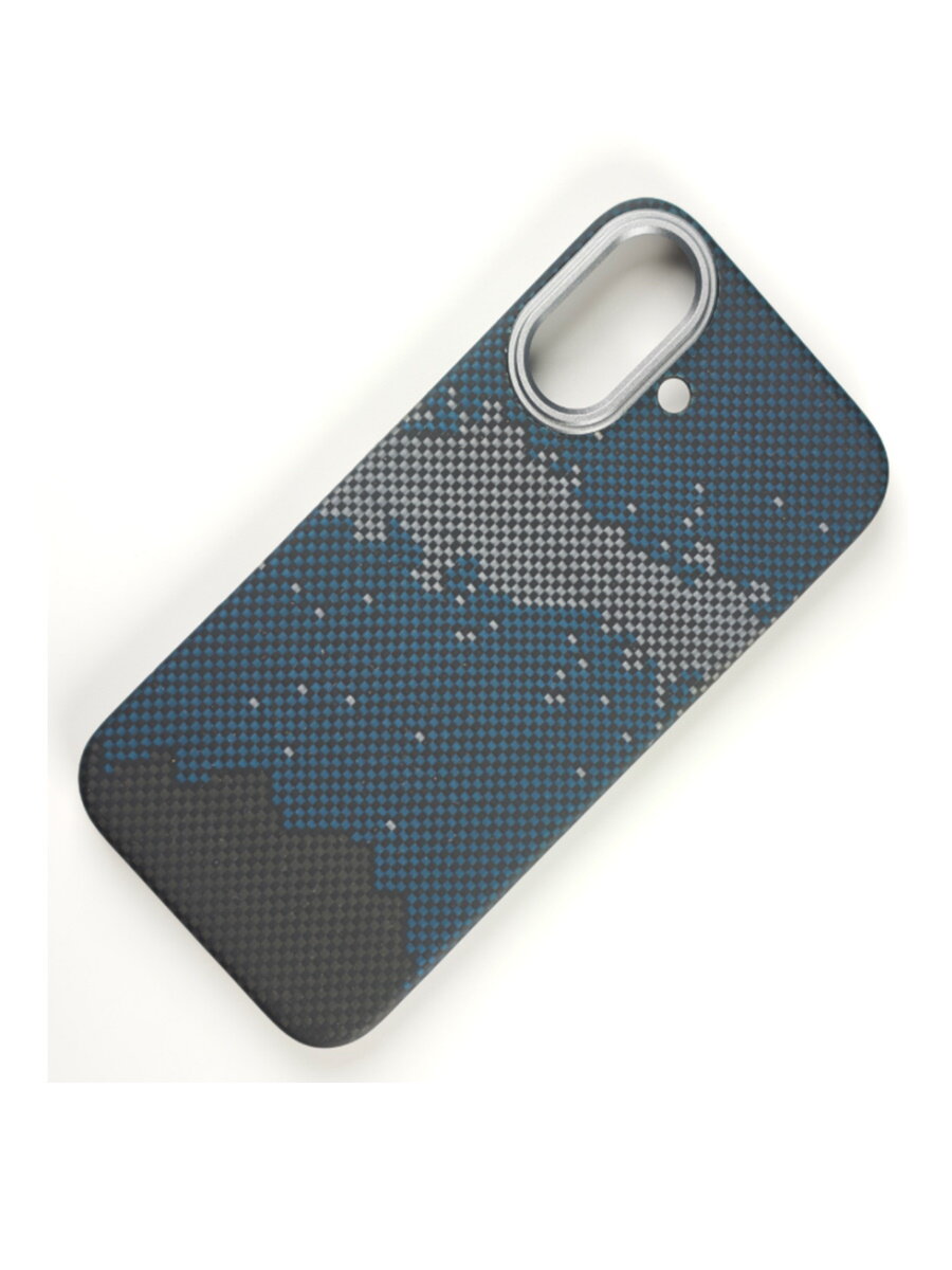 Карбоновый чехол Carbon Shield для iPhone 17 с Magsafe Galaxy