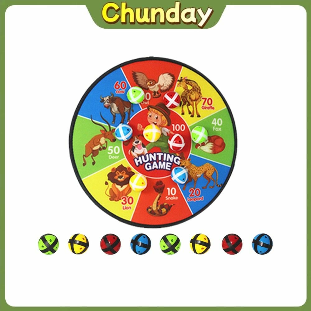 Настольный дартс с 8 липкими шариками, безопасный набор