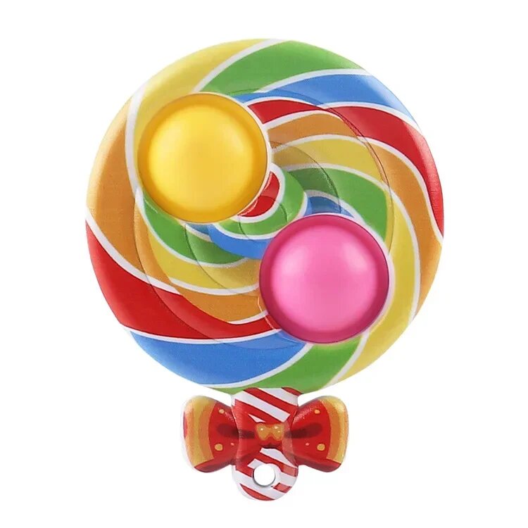 Поп-фиджет Lollipop Dimple, цвет 1PC с веревочкой