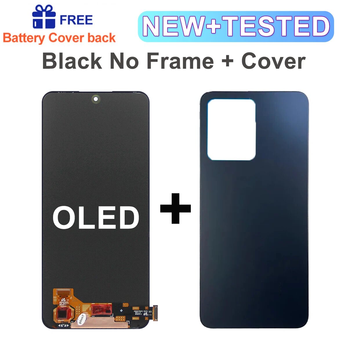 Super AMOLED для Xiaomi Redmi Note 12 4G 23021RAAEG 23021RAA2Y ЖК-дисплей сенсорный экран с рамкой для Redmi Note 12 4G экран AMOLED No Frame