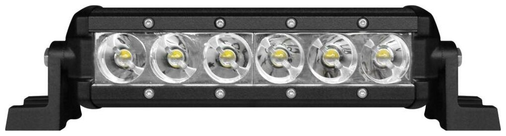 Светодиодная фара дальнего света РИФ 192 мм, 18 Вт, LED, 5000 K, 1008 Лм