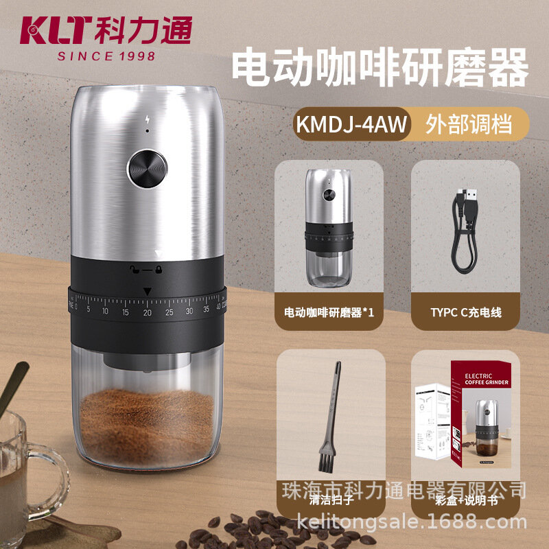 Портативная Ручная Кофемолка Керамическая Нержавеющая Сталь Бур Camping Travel Electric Coffee Mill Спецификация：Модель