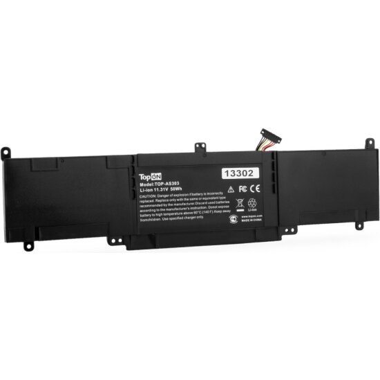 Аккумулятор Topon для ноутбука Asus ZenBook UX303. 11.31V 50Wh. PN: C31N1339.