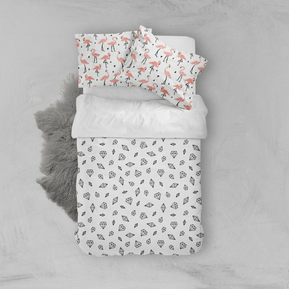 Арт комплект постельного белья Бриллиант Семейный, 50/70