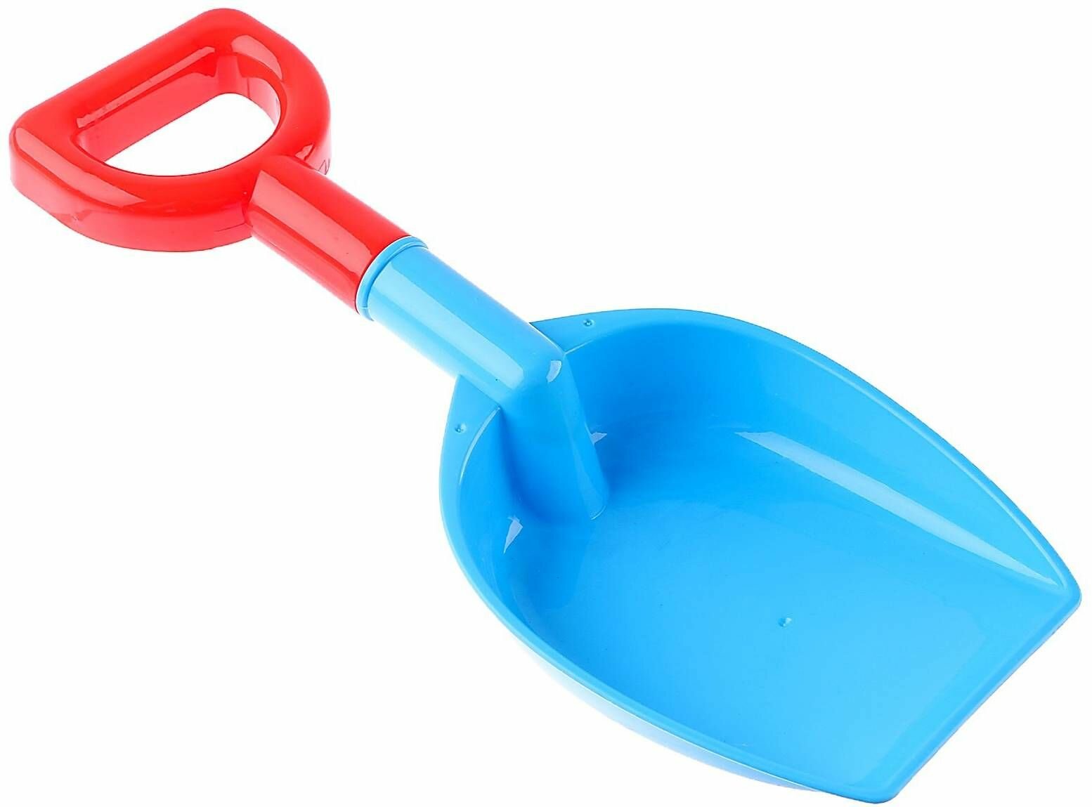 Детская пластиковая лопатка "Веселье", игрушечная лопата для игр в песочнице и снегу, цвета микс