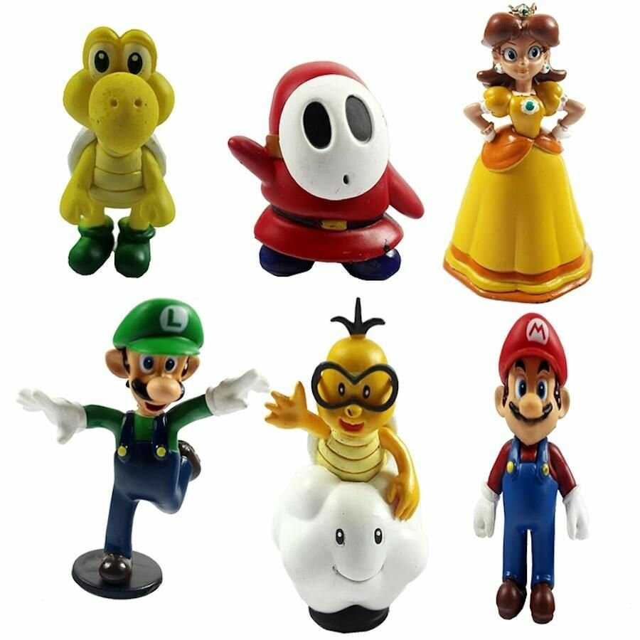 Фигурки Супер Марио Super Mario версия 2
