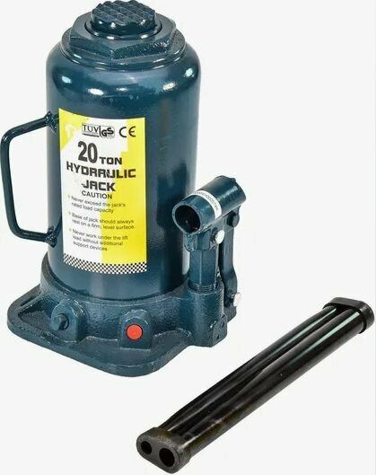 Домкрат бутылочный 20т H240+150+60мм TORIN TH92004