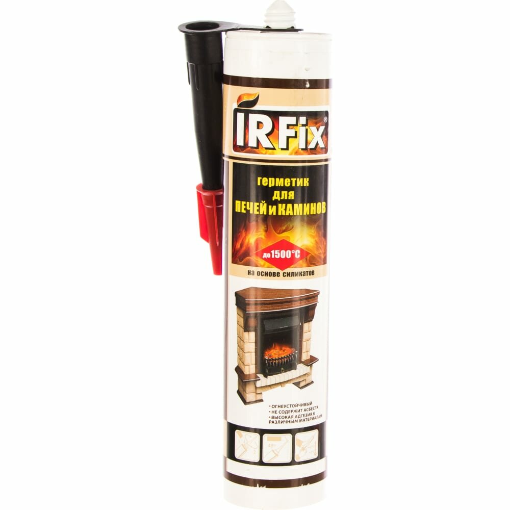 Герметик для печей и каминов IRFIX +1500 High Temperature Sealant