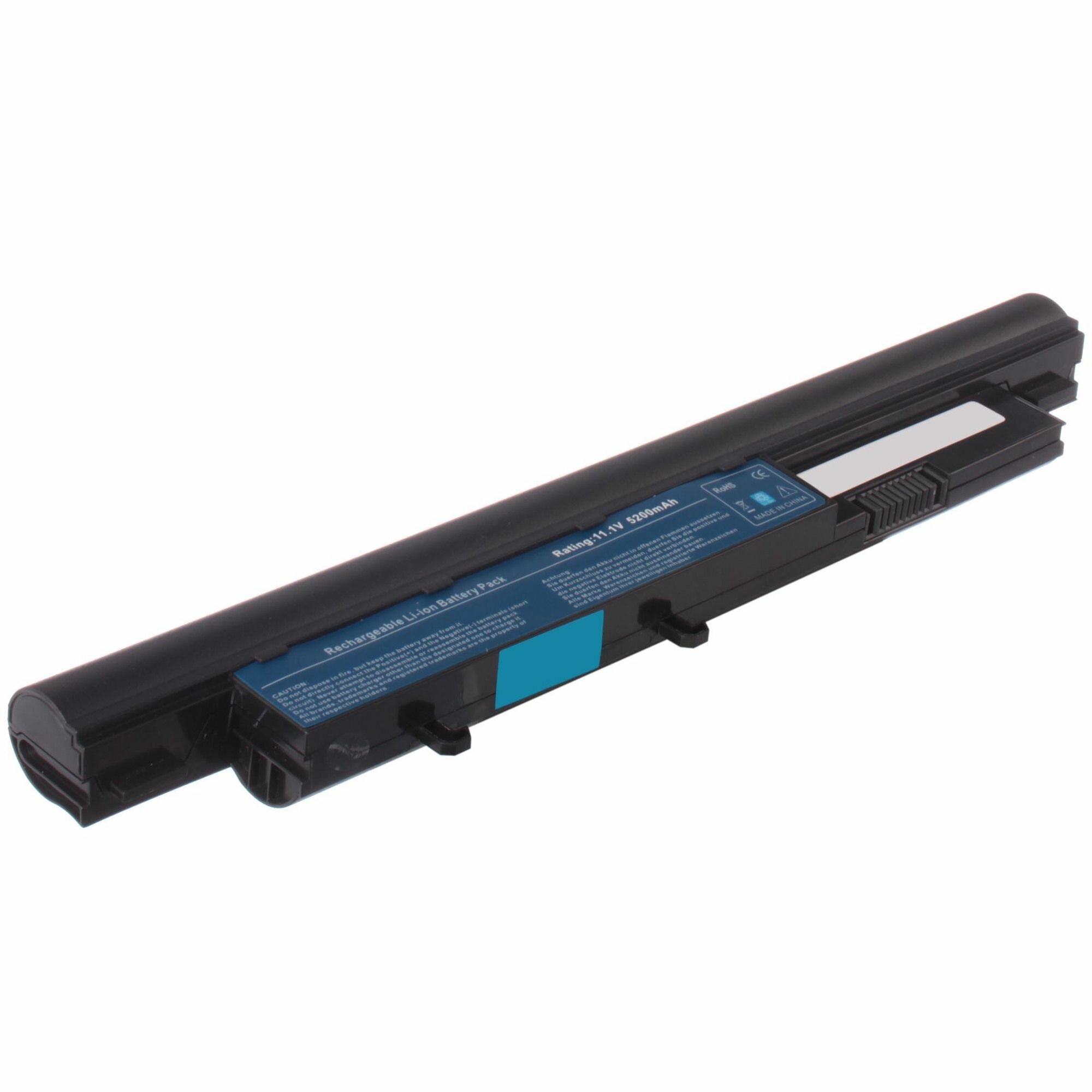 Аккумуляторная батарея iBatt 5200 mAh для ноутбука Acer AS09D31, AS09D36, AS09D41