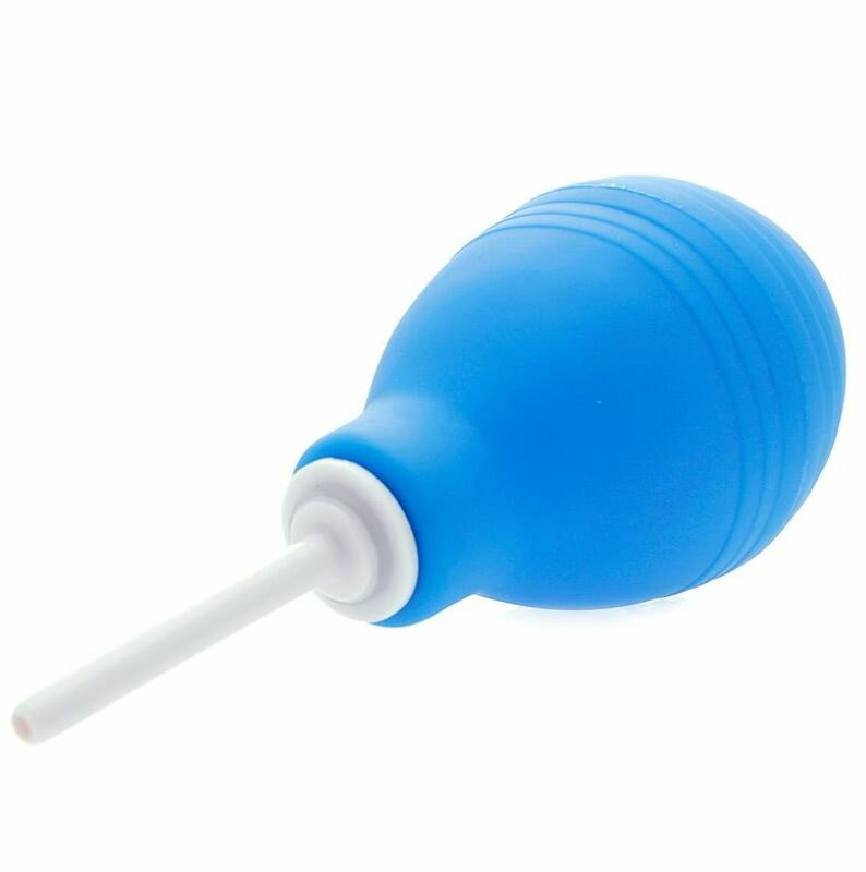 CleanStream Enema Bulb - анальный душ, объем 236 мл, голубого цвета