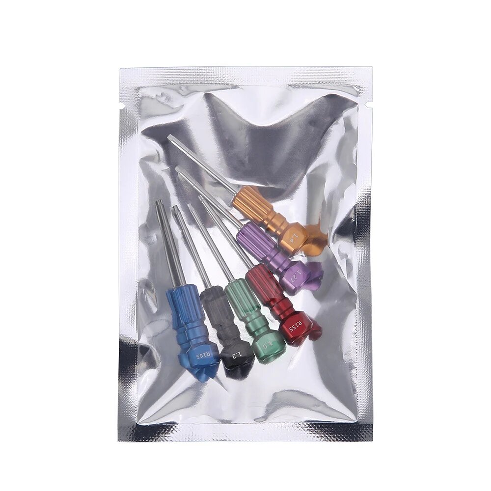 Отвертки Azdent имплантат, набор 6 шт, цвет 1 set-6pcs
