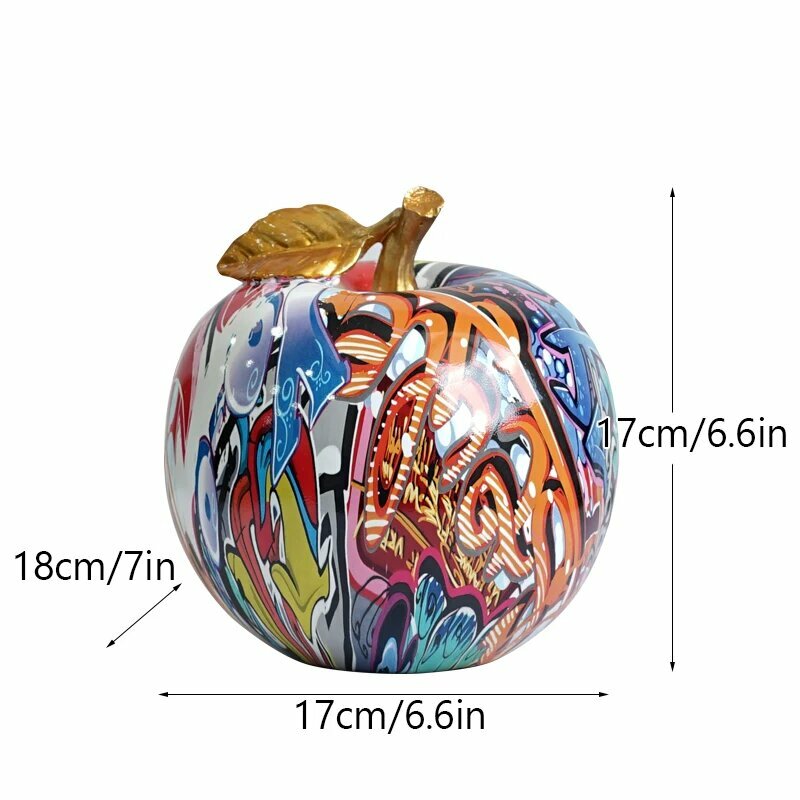 Статуэтка яблоко Vilead, цвет L, 17x18 см