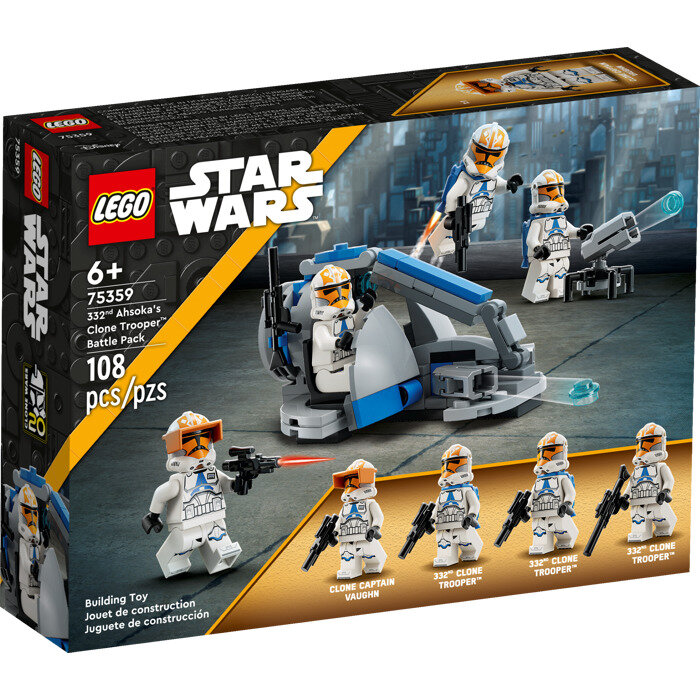 Конструктор LEGO Star Wars 75359 332nd Ahsoka's Clone Trooper Battle Pack, 108 дет.