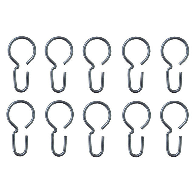 Крючок арт-декор А. П.00. М.10.10, на струну и трос, металл, 10 шт