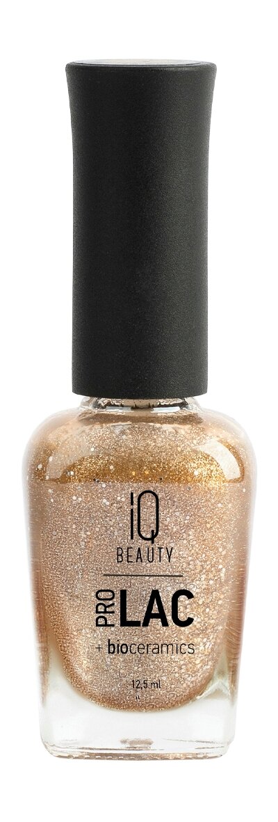 IQ BEAUTY Лак для ногтей укрепляющий с биокерамикой PROLAC+bioceramics, 12,5 мл, 104