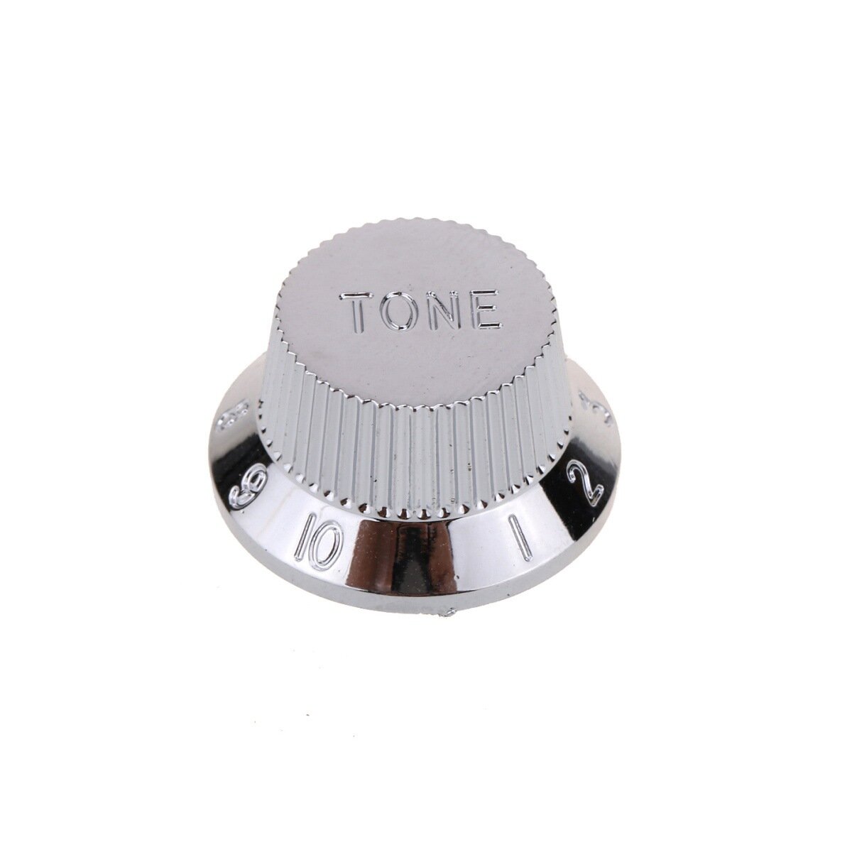 Ручка потенциометра Musiclily MX1733CR, Fender style, метрическая, тон, хром
