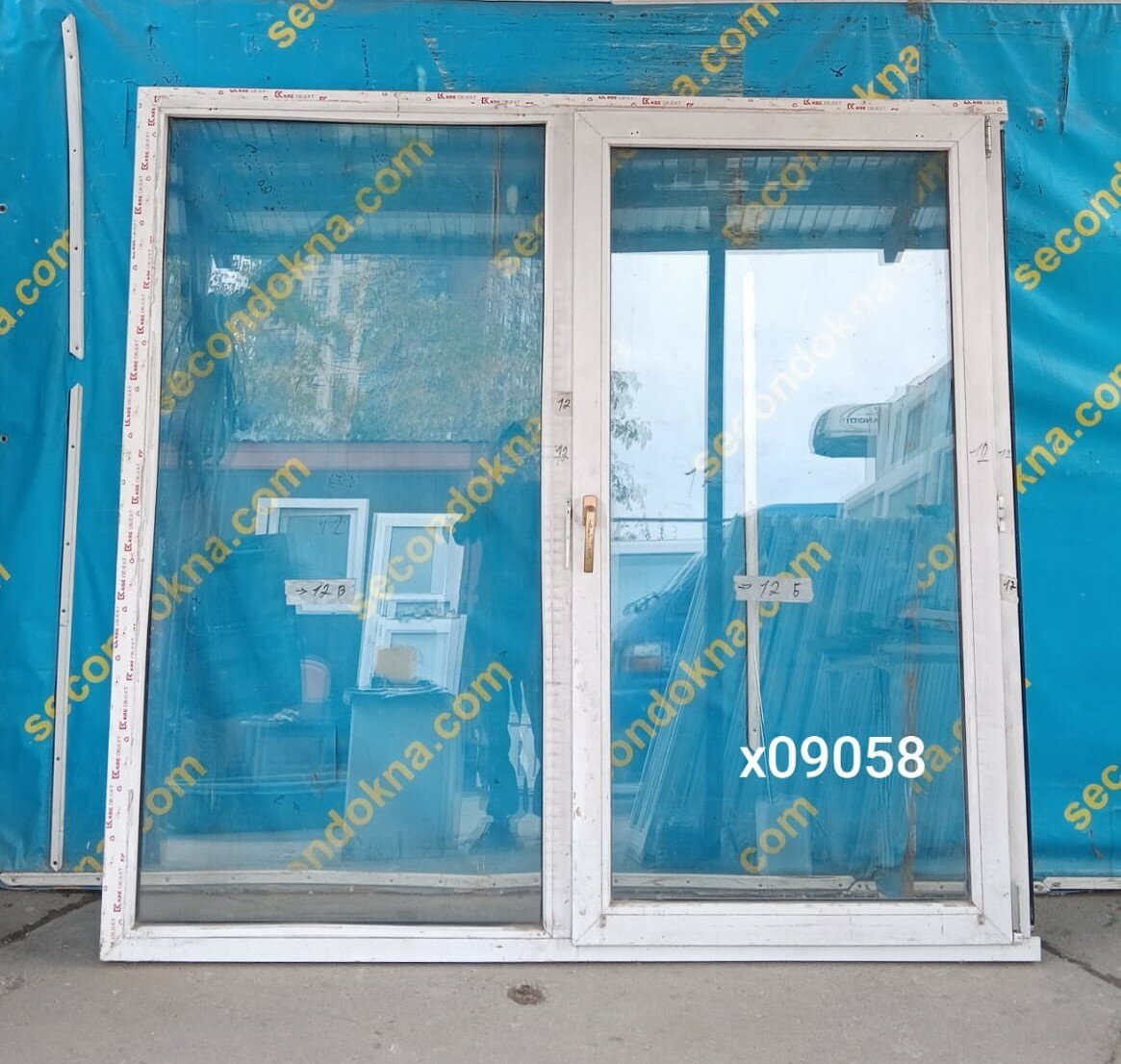 Пластиковое окно Б/У 1720(в)х1830(ш)