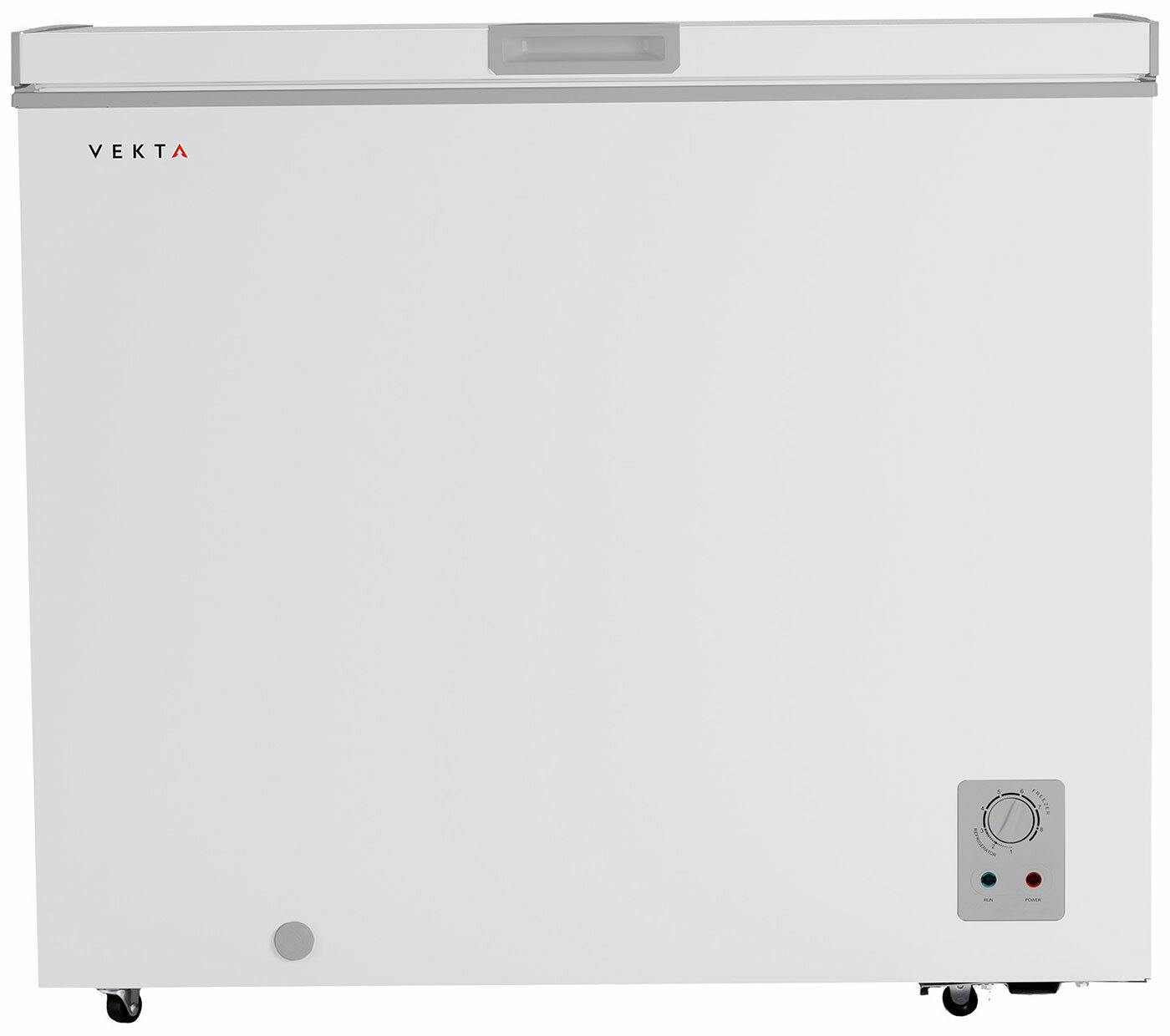 Морозильный ларь Vekta FR-270S02 A+ 270 л, серебристый