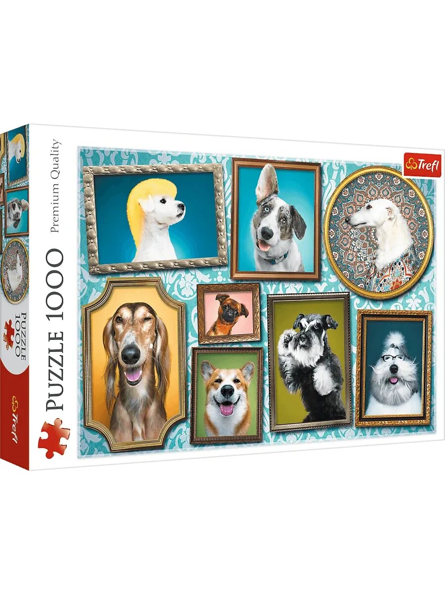 Пазл Галерея собак 1000 элементов Trefl 10686