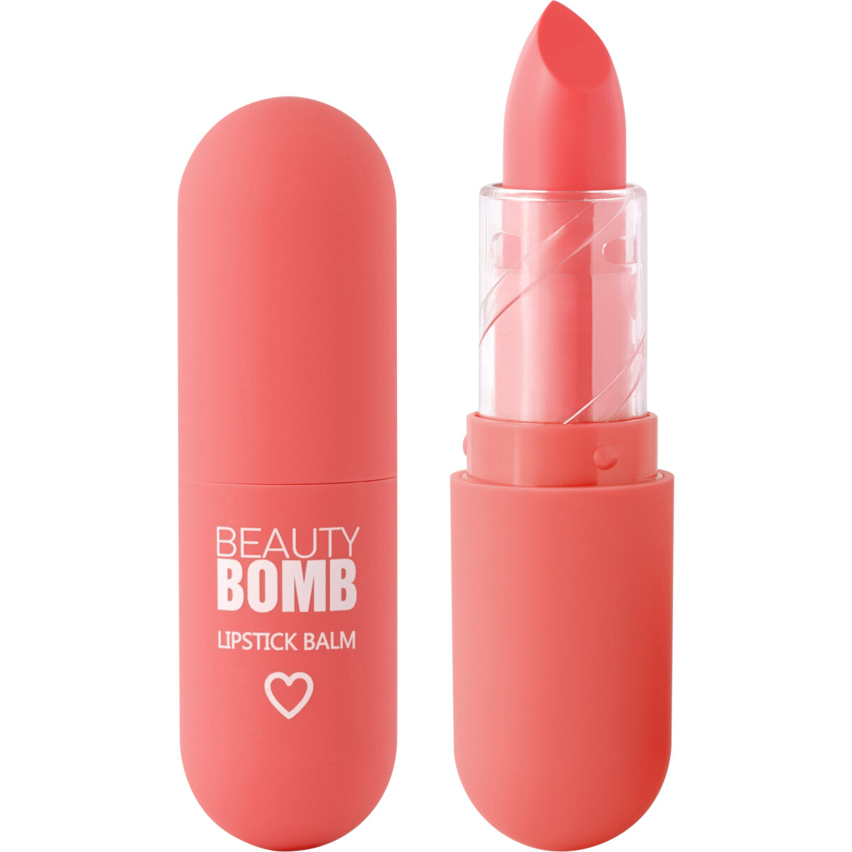 Помада-бальзам для губ Beauty Bomb Color Lip Balm тон 04, персиковый, 4 г