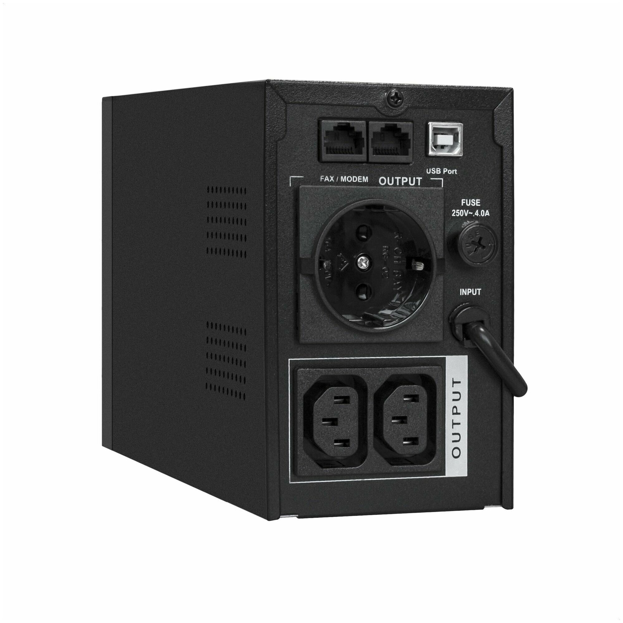 ИБП ExeGate SpecialPro Smart EX292770RUS, линейно-интерактивный, 650 ВА/360 Вт, холодный старт, черный — фото 1