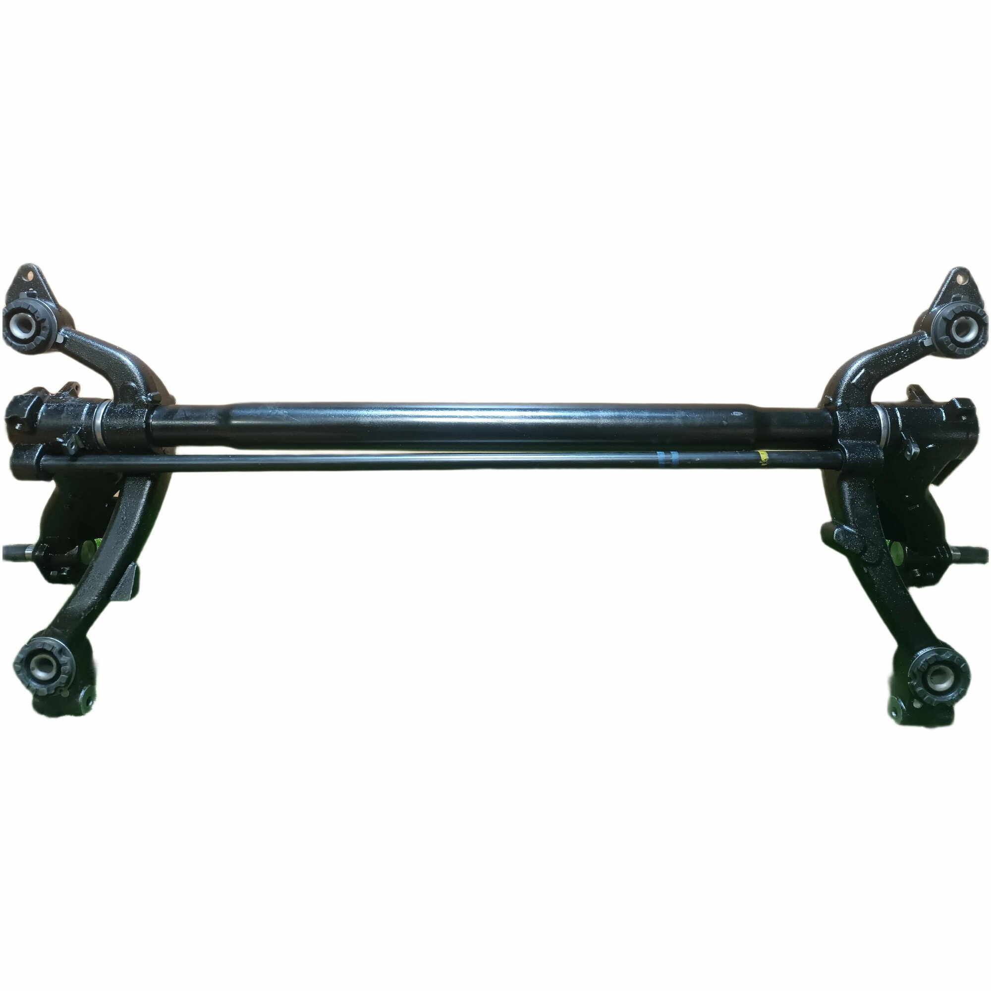 Новая задняя балка Peugeot 206 с барабанными тормозами. Задняя подвеска с рычагами для Пежо 206. 514897