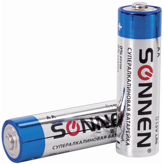 Батарейки Sonnen Super Alkaline, АА(LR6,15А) бл 4шт, 451094