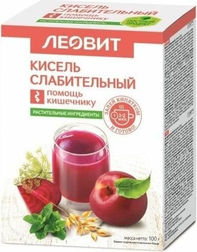 Кисель Слабительный пак 20 г х5