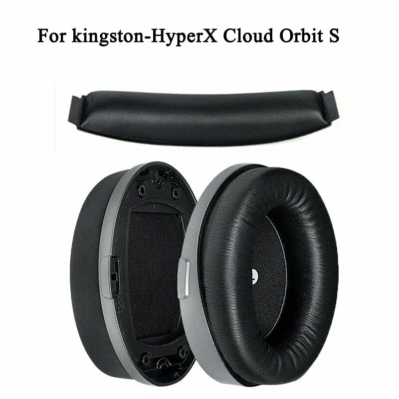 Амбушюры черные для наушников Kingston HyperX Cloud Orbit S 1 set