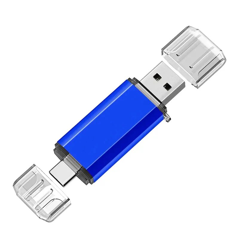 KRY TYPE-C флэш-накопитель 64/128 ГБ Синий, 8 GB, TYPE-C1